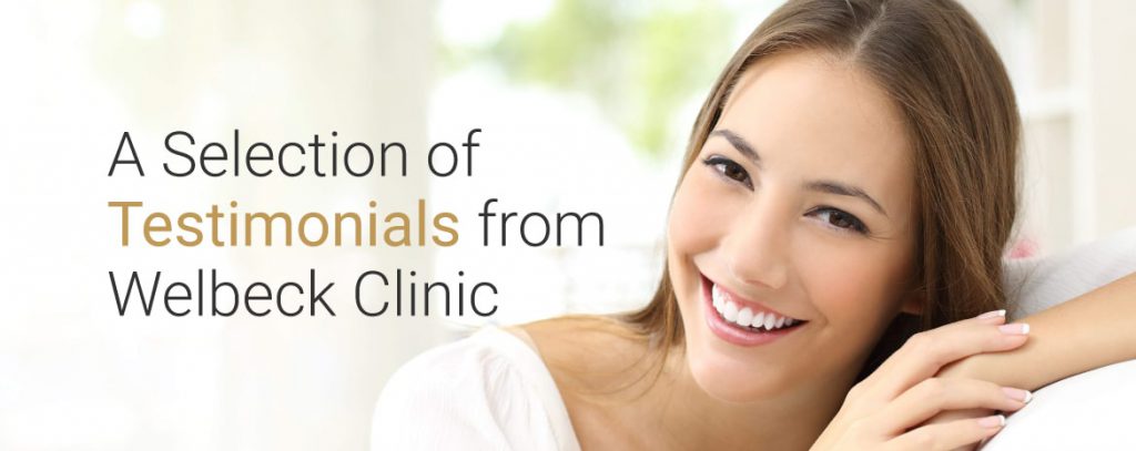 Testimonials – The Welbeck Clinic